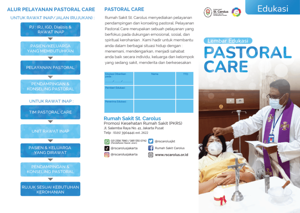 Leaflet Pastoral Care - Rumah Sakit St. Carolus